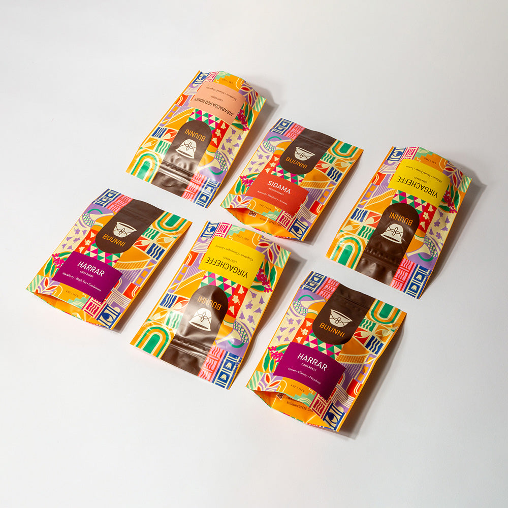 Buunni Coffee Sampler - Single-Origin 6 pack